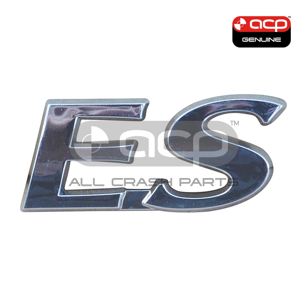 Boot lid Emblem "ES" Genuine Suits Mitsubishi Lancer CJ 2007 to 2015 ...
