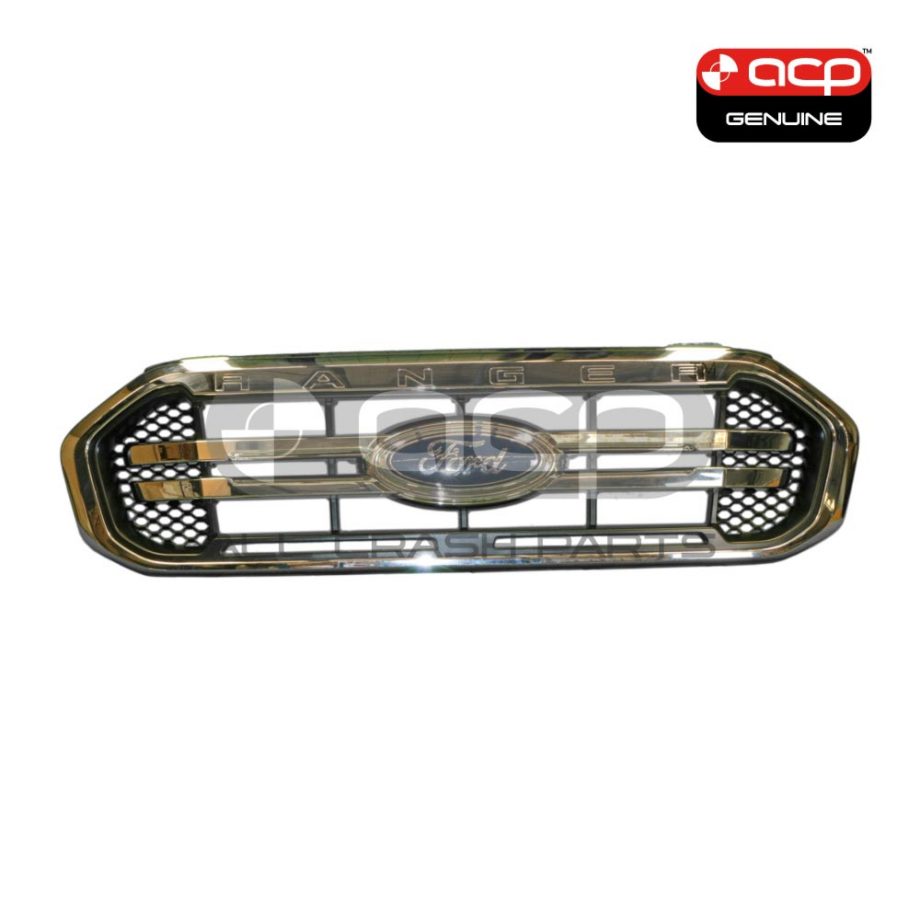 Chrome Grille Genuine suits Ford Ranger PX XLT 9/2018 On - All Crash Parts