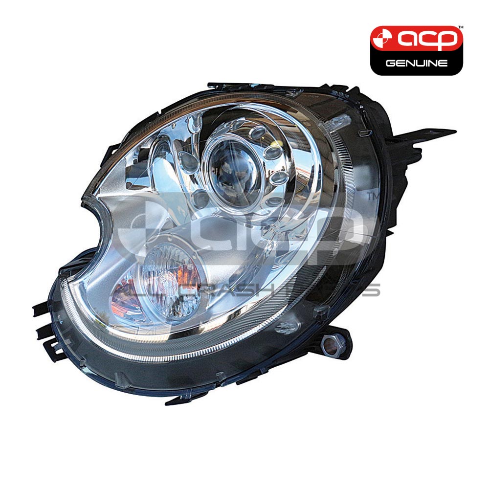 Xenon Head Lamp Passenger Side OES Suits Mini Cooper R55 3/2008 to 10/ ...