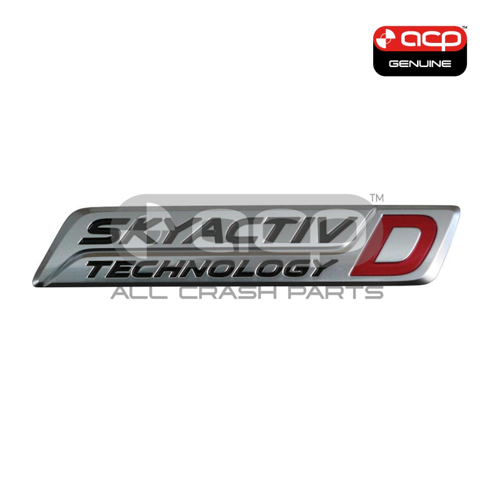 Tail Gate Emblem "Skyactiv D" Genuine Suits Mazda 6 GJ Wagon 2015 to ...