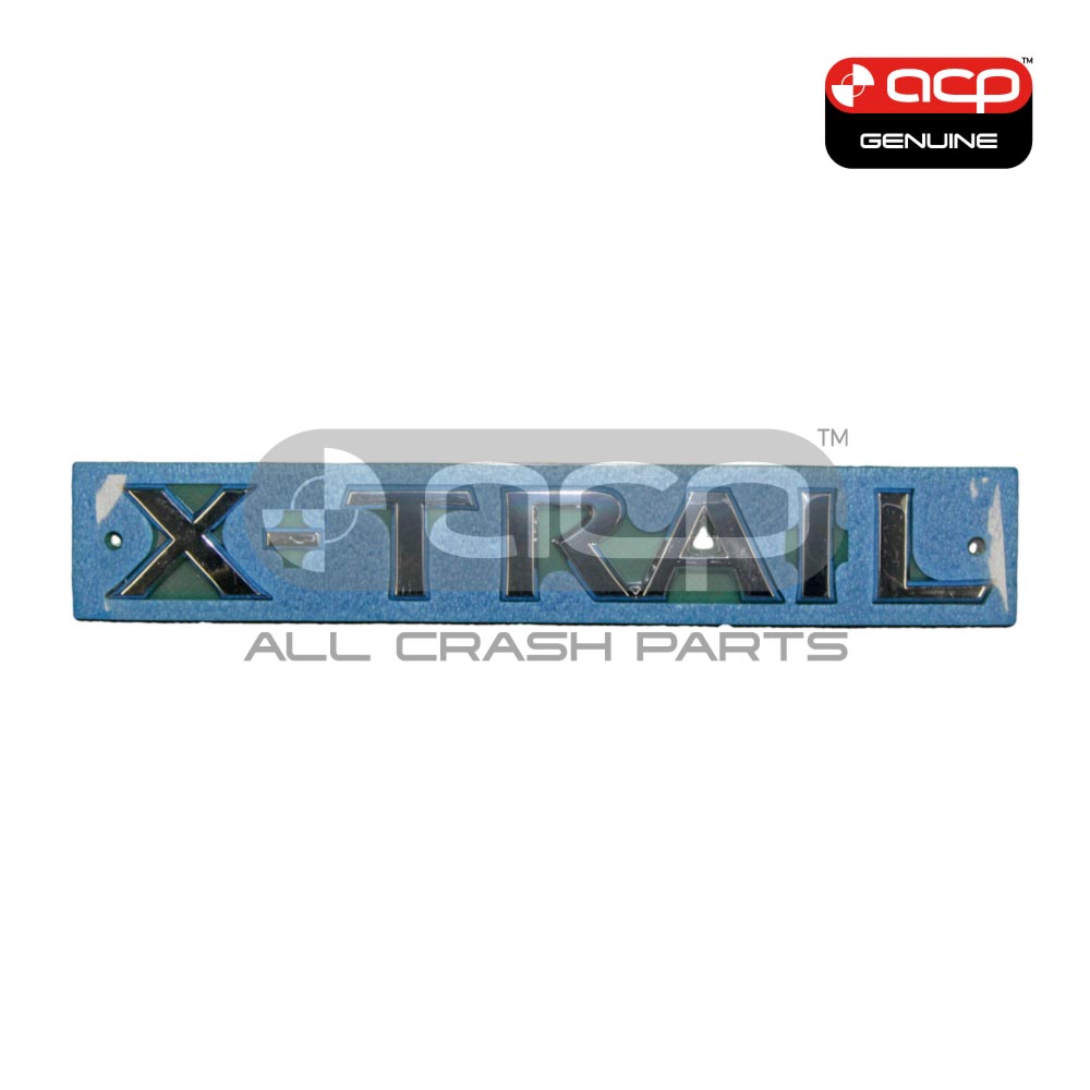 Tail Gate Emblem Genuine Suits Nissan X-Trail T30 2001 to 2007 - All ...
