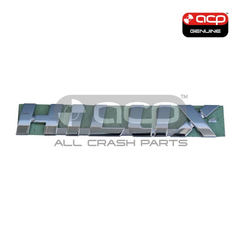 Tail Gate Emblem Genuine suits Toyota Hilux - All Crash Parts