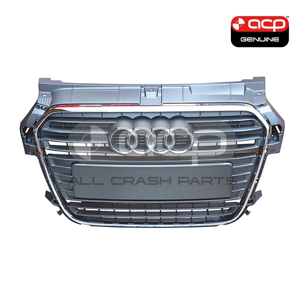 Grey Grille Genuine Suits Audi A1 8X 2010 to 2015 - All Crash Parts