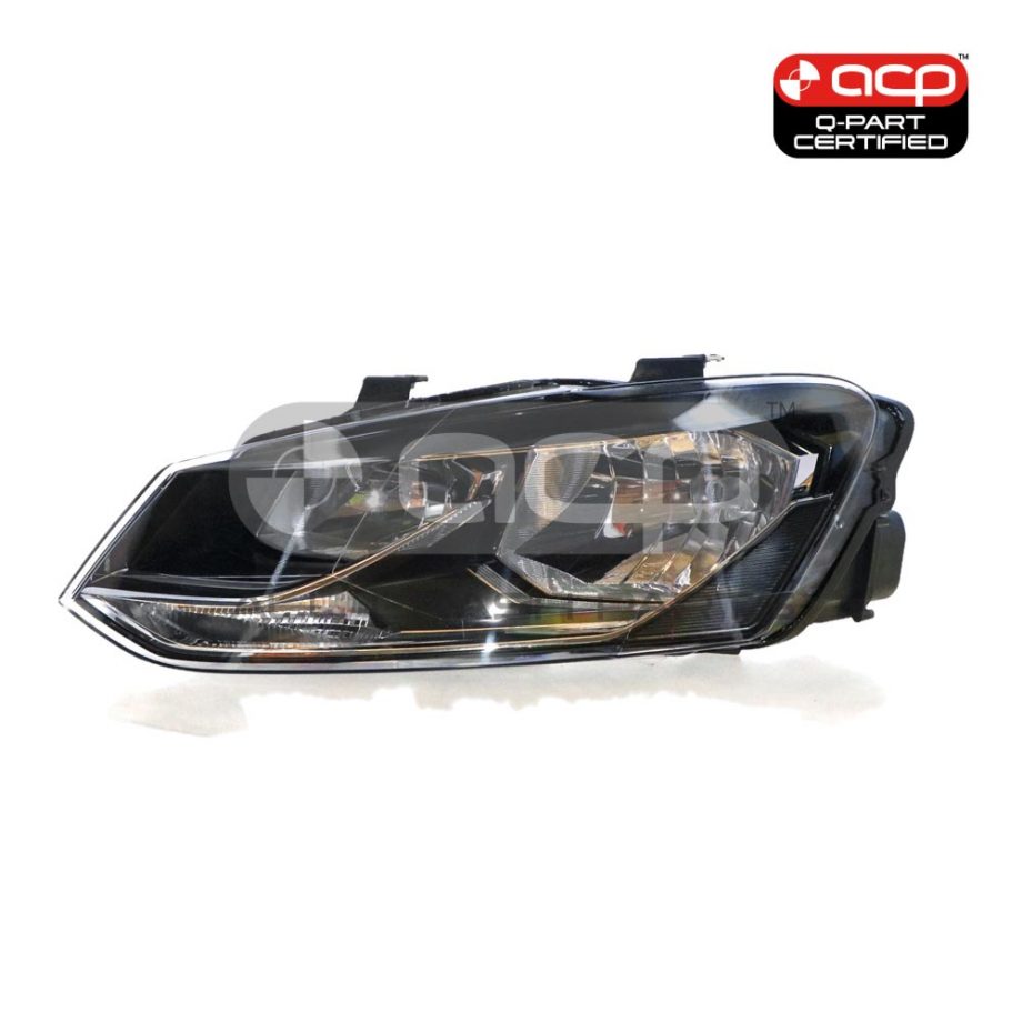 Halogen Head Lamp Passenger Side Certified Suits Volkswagen Polo 6C ...
